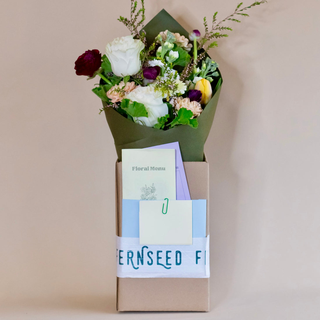 Standard Wrapped Floral Bouquet | Fernseed | Floral Delivery Tacoma